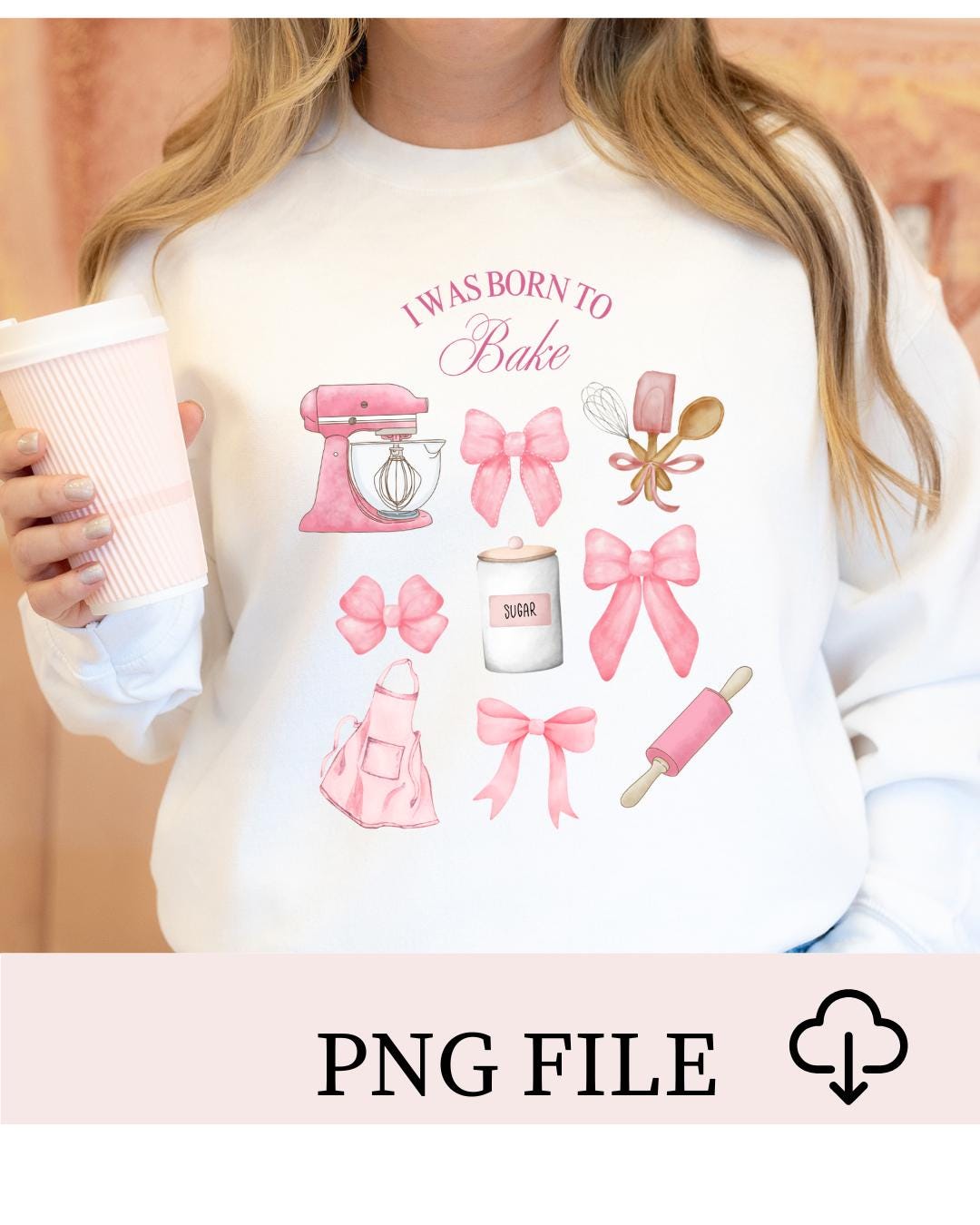 Baking PNG for T-shirts | Rustic Bakery Shirt Design | Digital Download ...
