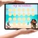 Moana Themed Reward Chart Printable | Tropical Behavior Chart for Kids ...