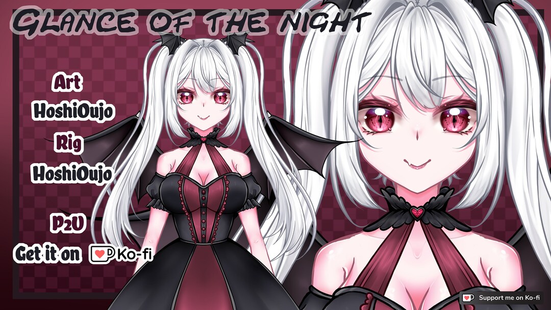 Buy Premade Live2d Model / Vtuber Design / Vtuber Model / Live2d Model / Live2d Rigging / Live2d ...