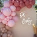 Oh Baby Backdrop Wall Sign, Gender Reveal Party Decor,baby Shower ...