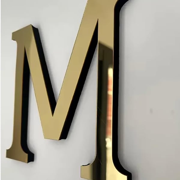 Large Acrylic Letters - Etsy
