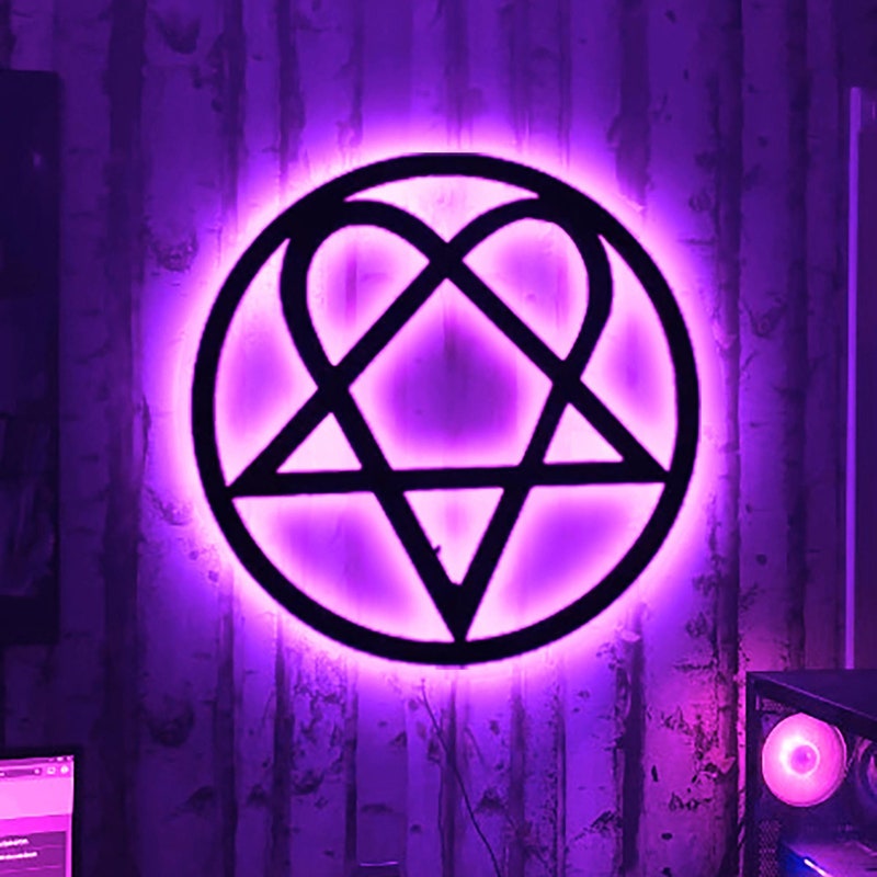 Lighted Pentagram - Etsy UK