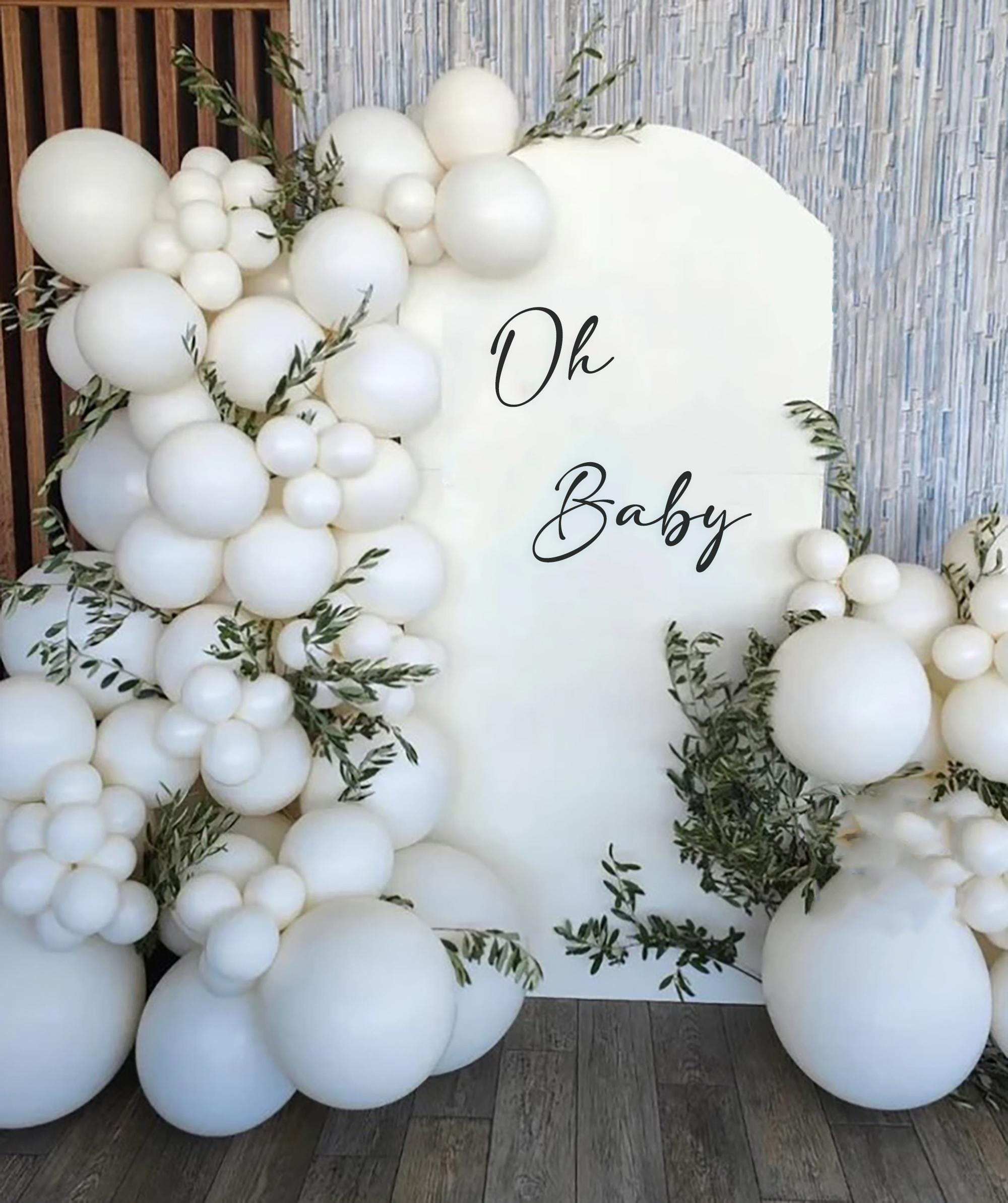 Oh Baby Backdrop Wall Sign, Gender Reveal Party Decor,baby Shower ...