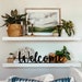 Welcome Tabletop Sign for Shelf,home Decor Letters, Wooden Word ...