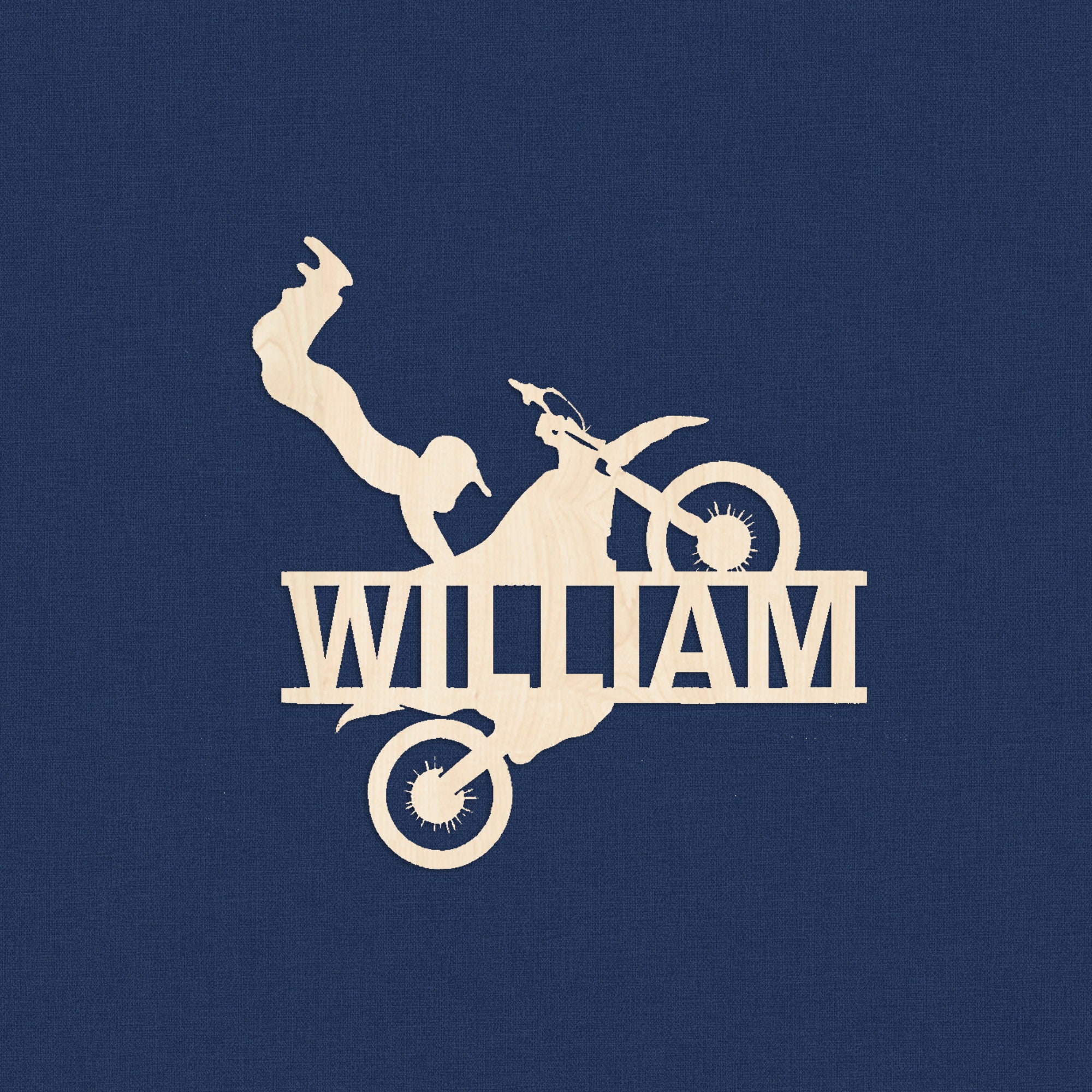 Custom Dirt Bike Sign,motocross Gifts, Rider Name Sign, Motorcycle ...