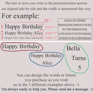 Custom Birthday Backdrop Name Sign,wooden Birthday Yard Sign,custom ...