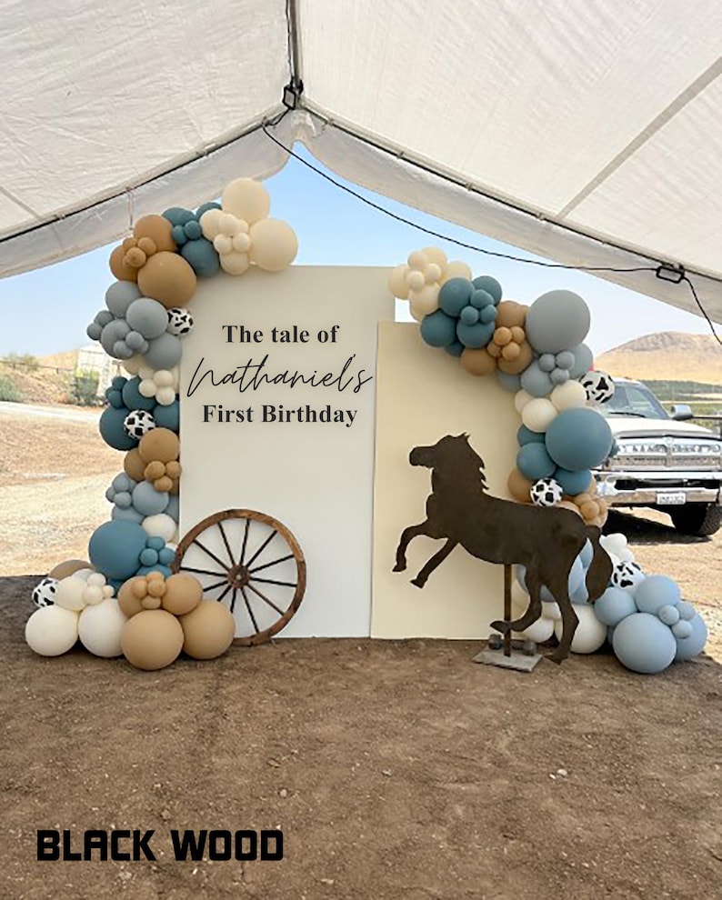 Birthday Backdrop Name Sign,the Tale of Peter Rabbit Birthday Wood Name ...