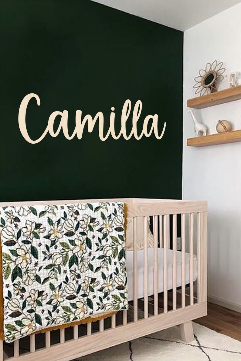 Custom Wood Name Sign,nursery Wall Art,custom Wood Letters,name Word ...