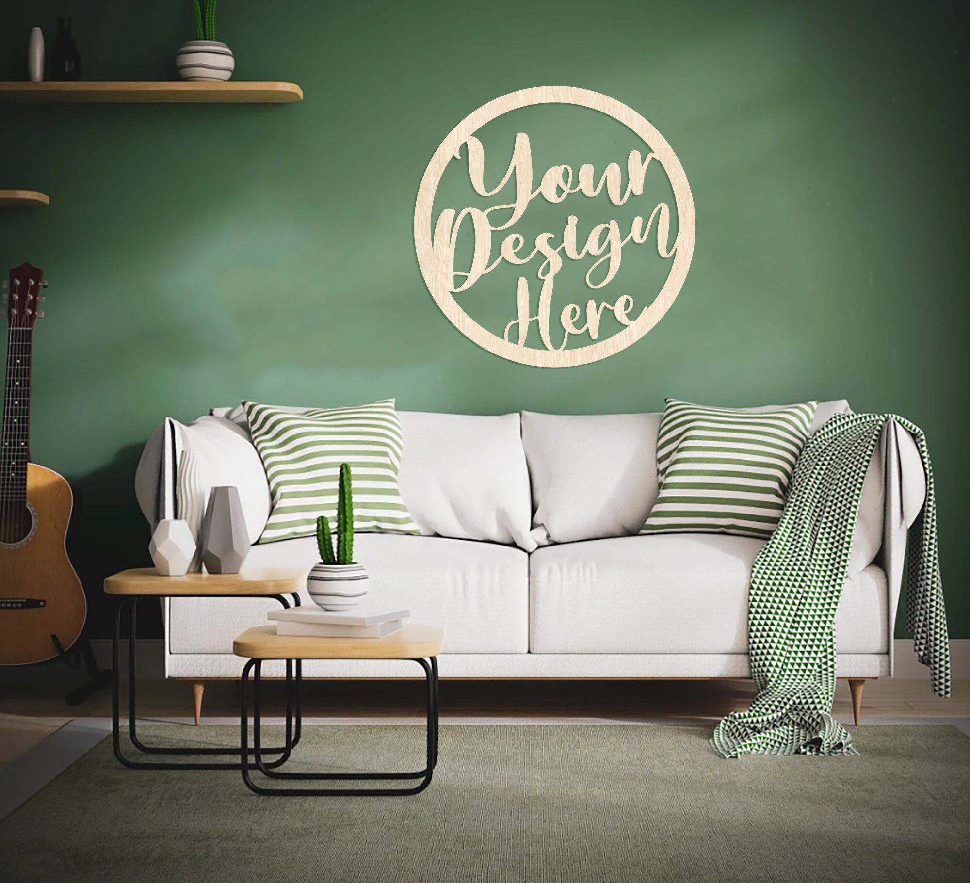 Custom Round Company Logo Sign, Custom Circle Backlit Acrylic Sign ...