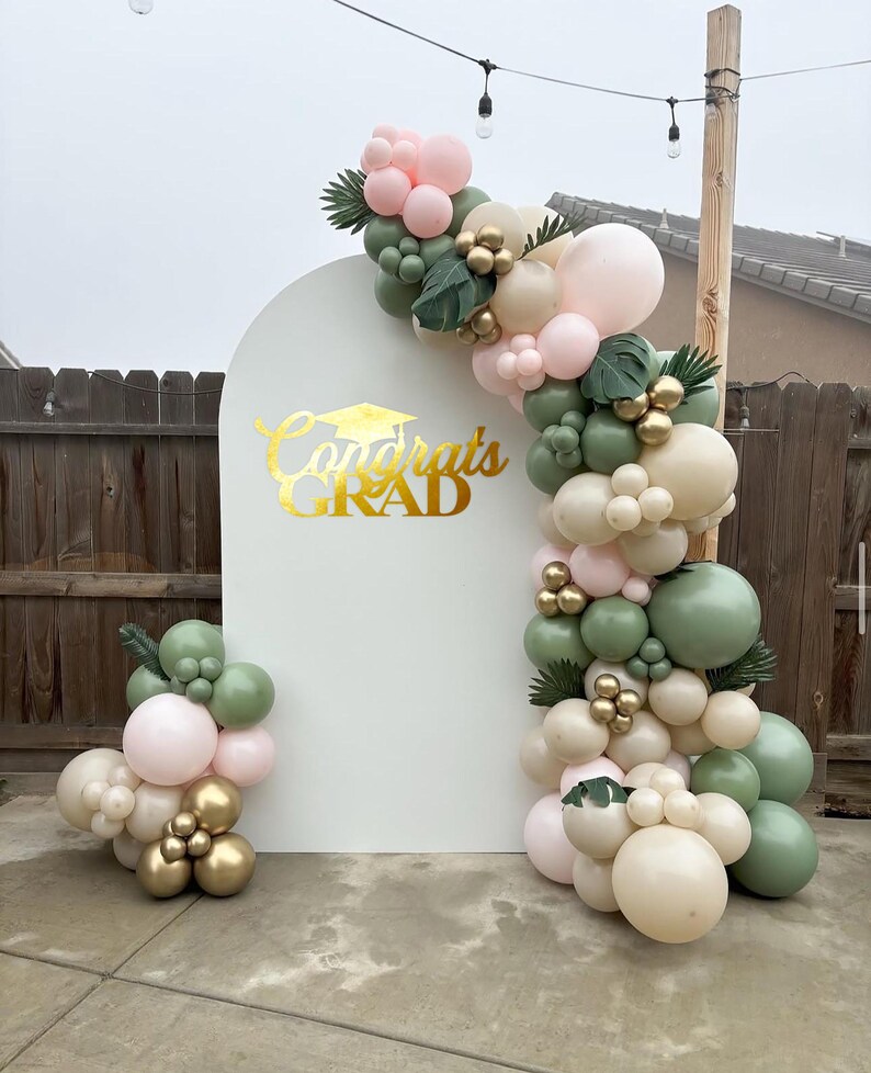 Congrats Grad Sign, Custom Graduate Backdrop Sign, Class of 2025 ...