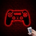 Personalized Gamertag Neon Led Sign, Custom Gaming Room Wall Decor ...