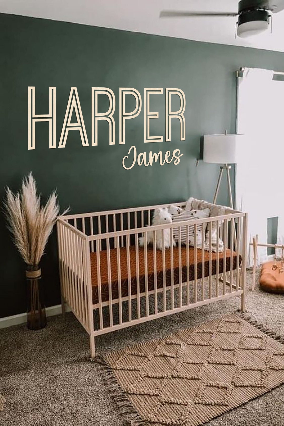 Custom Wood Name Sign,nursery Wall Art,custom Wood Letters,name Word ...