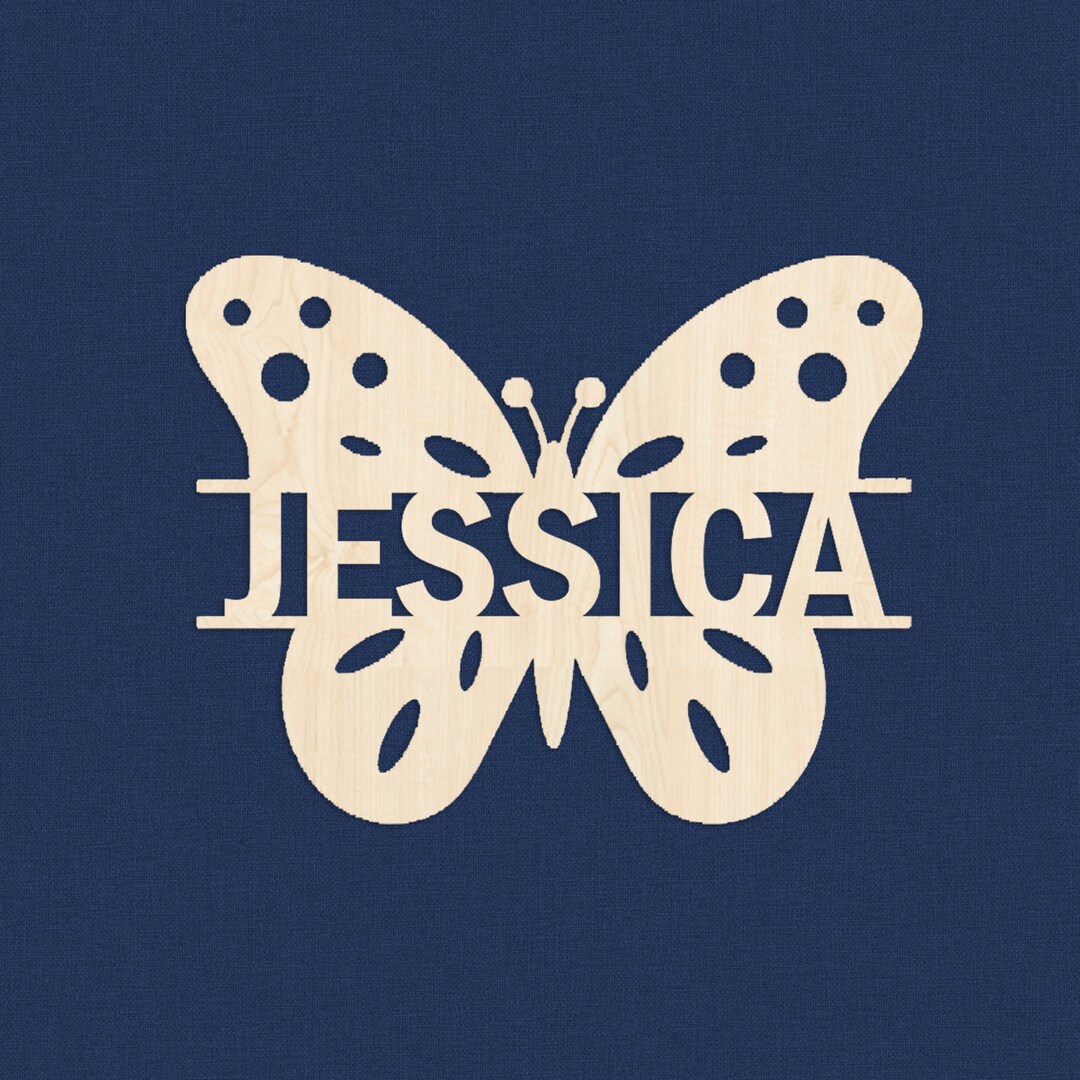 Butterfly Custom Name Sign,wood Nursery Butterfly Decor,baby Girl ...