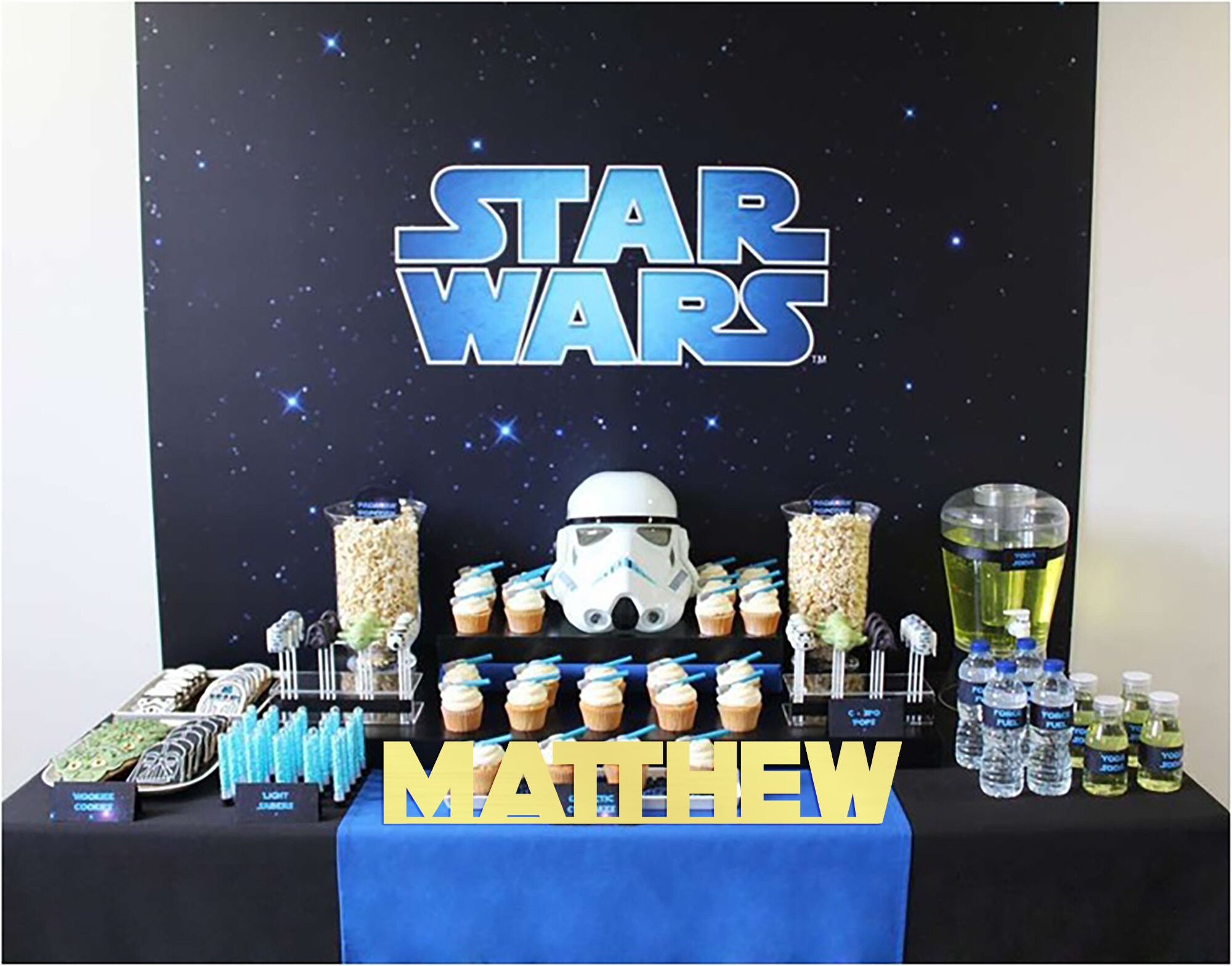 Custom Star Wars Name Desk Sign Personalized Name Plate Kids - Etsy