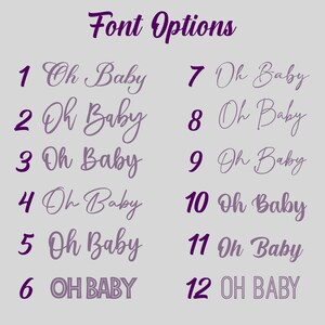 Oh Baby Backdrop Wall Sign, Gender Reveal Party Decor,baby Shower ...
