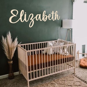 Custom Wood Name Sign,nursery Wall Art,custom Wood Letters,name Word ...