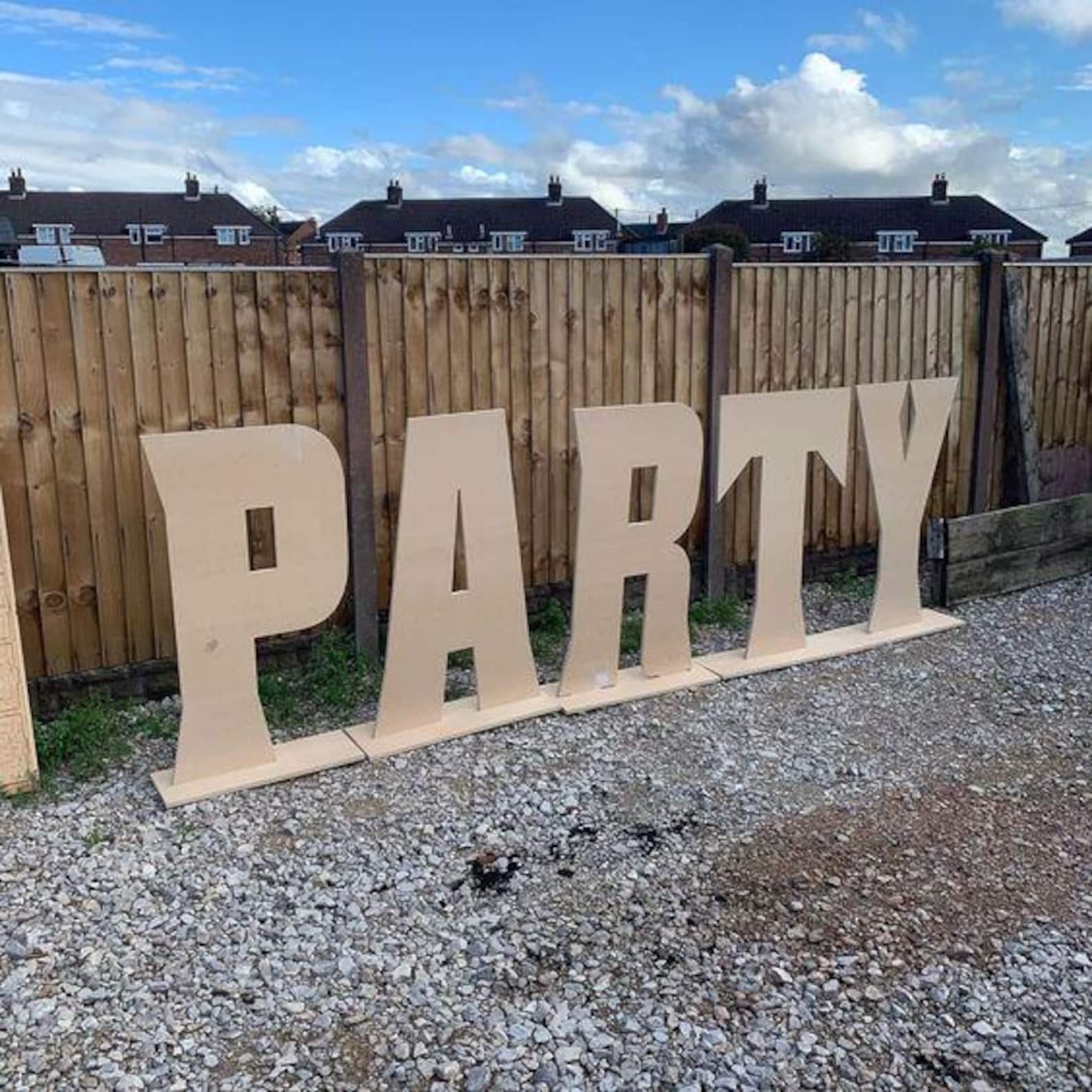 Mirror Acrylic Freestanding Letters Party Prop Decor,large Letter ...