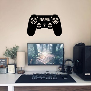 Personalized Gamertag Neon Led Sign, Custom Gaming Room Wall Decor ...