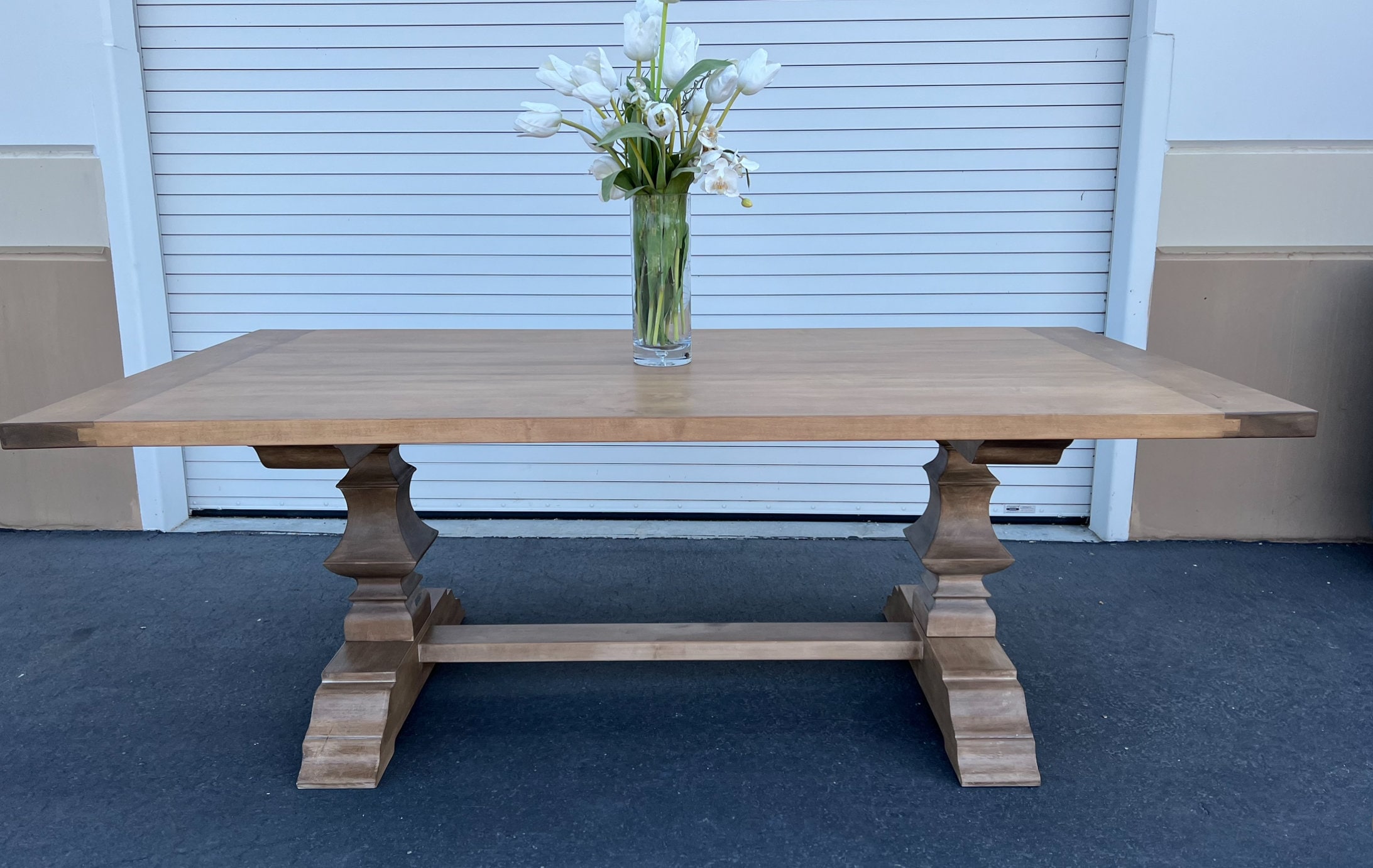 Handcrafted Solid Wood Dining Table Pedestals FREE SHIPPING - Etsy