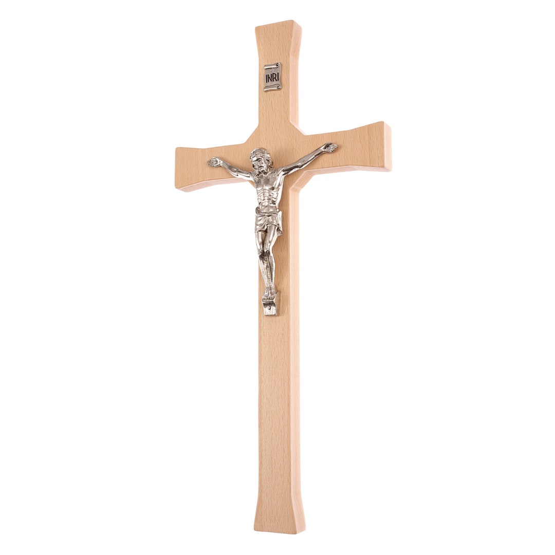 Simple Wooden Crucifix Jesus Christ Cross Home Decor Christian - Etsy