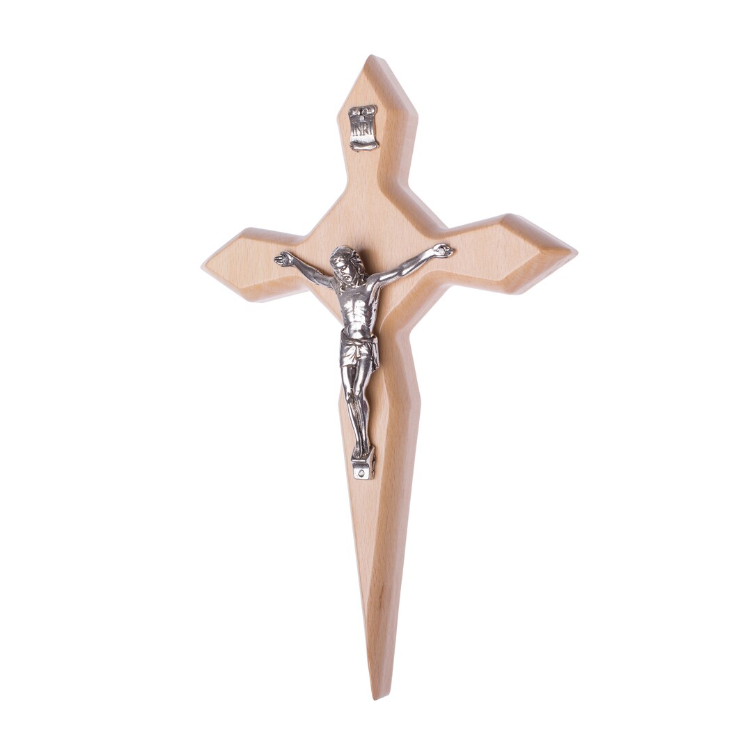 Saint James Cross Wooden Crucifix - Etsy