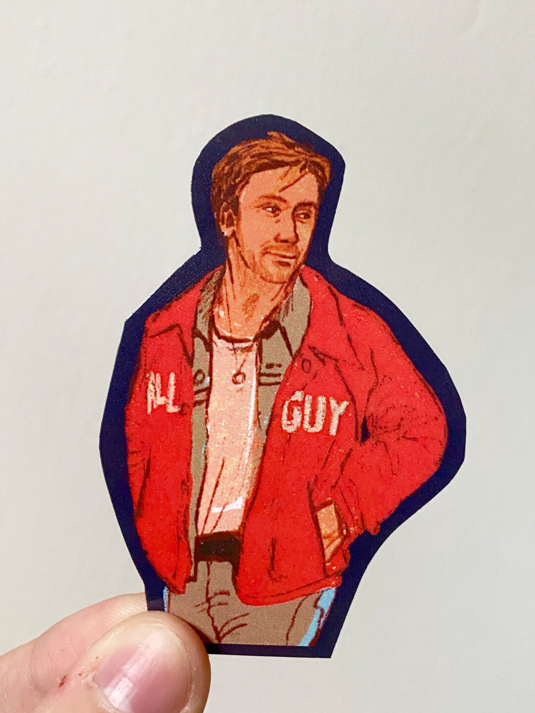 Ryan Gosling Sticker | Fall Guy Sticker | Ryan Gosling Vinyl Waterproof ...
