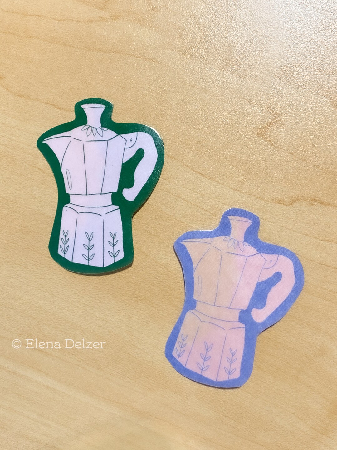 Coffee Pot Sticker | Moka Pot Sticker | Barista Sticker | Waterproof ...