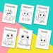 Coloring Book of 60 Cute Animals, Kids, Adults, Coloring Page ...