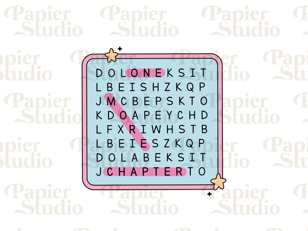 One More Chapter PNG SVG, Trendy Cute Bookish Clipart, Designs for ...