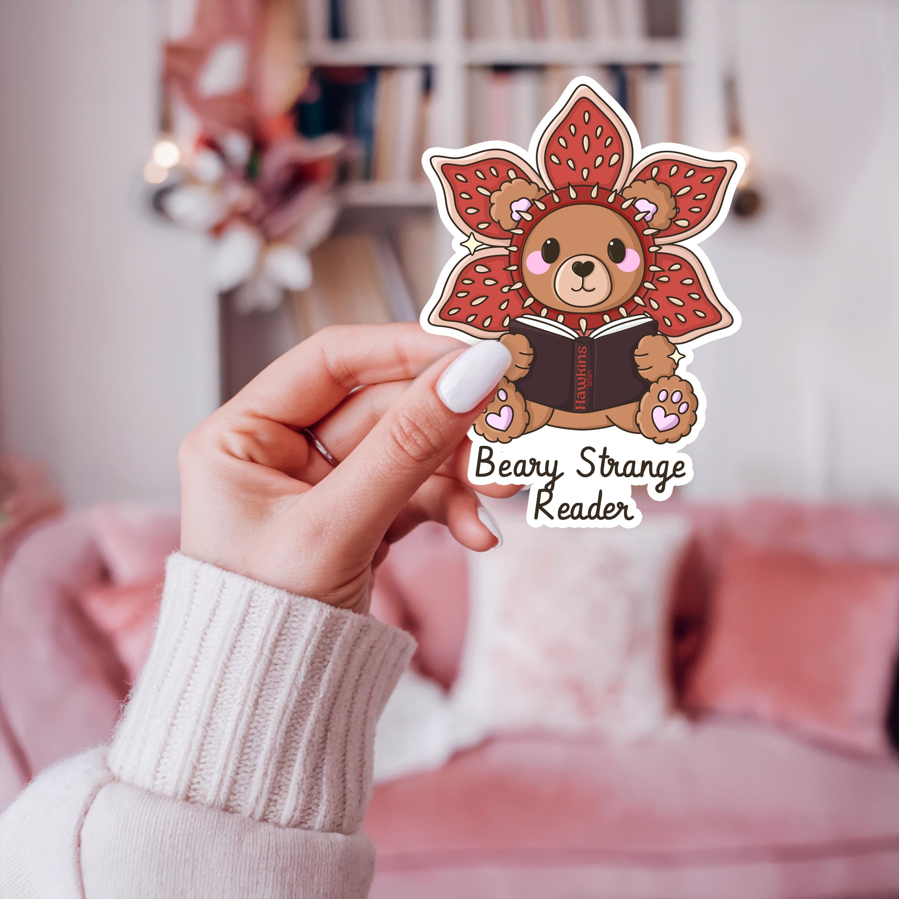 Beary Strange Reader PNG SVG, Cute Bookish Bear Clipart, Horror Designs ...