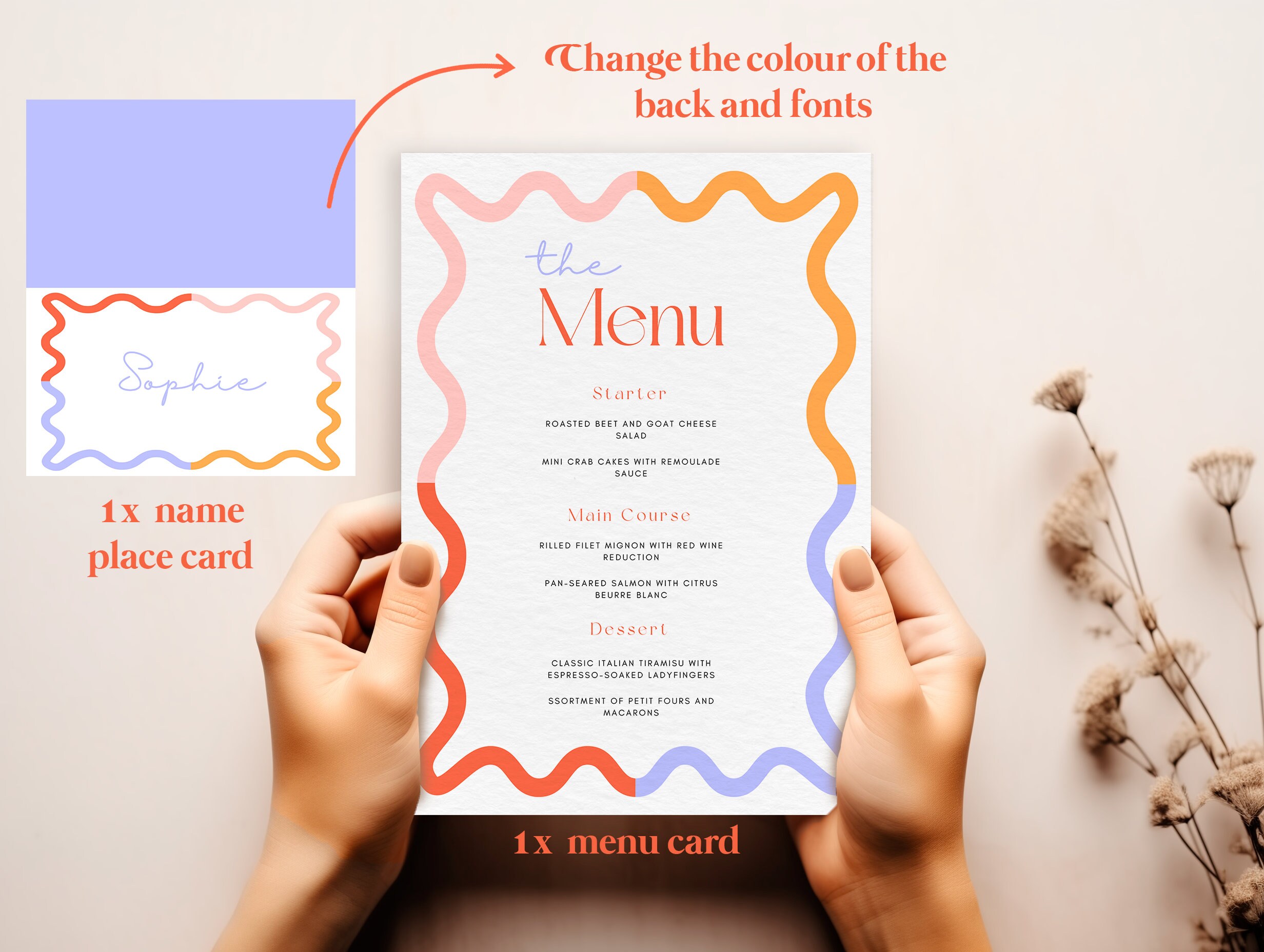 Restaurant Menu Card Template, Dinner Menu Printable, Restaurant Menu ...