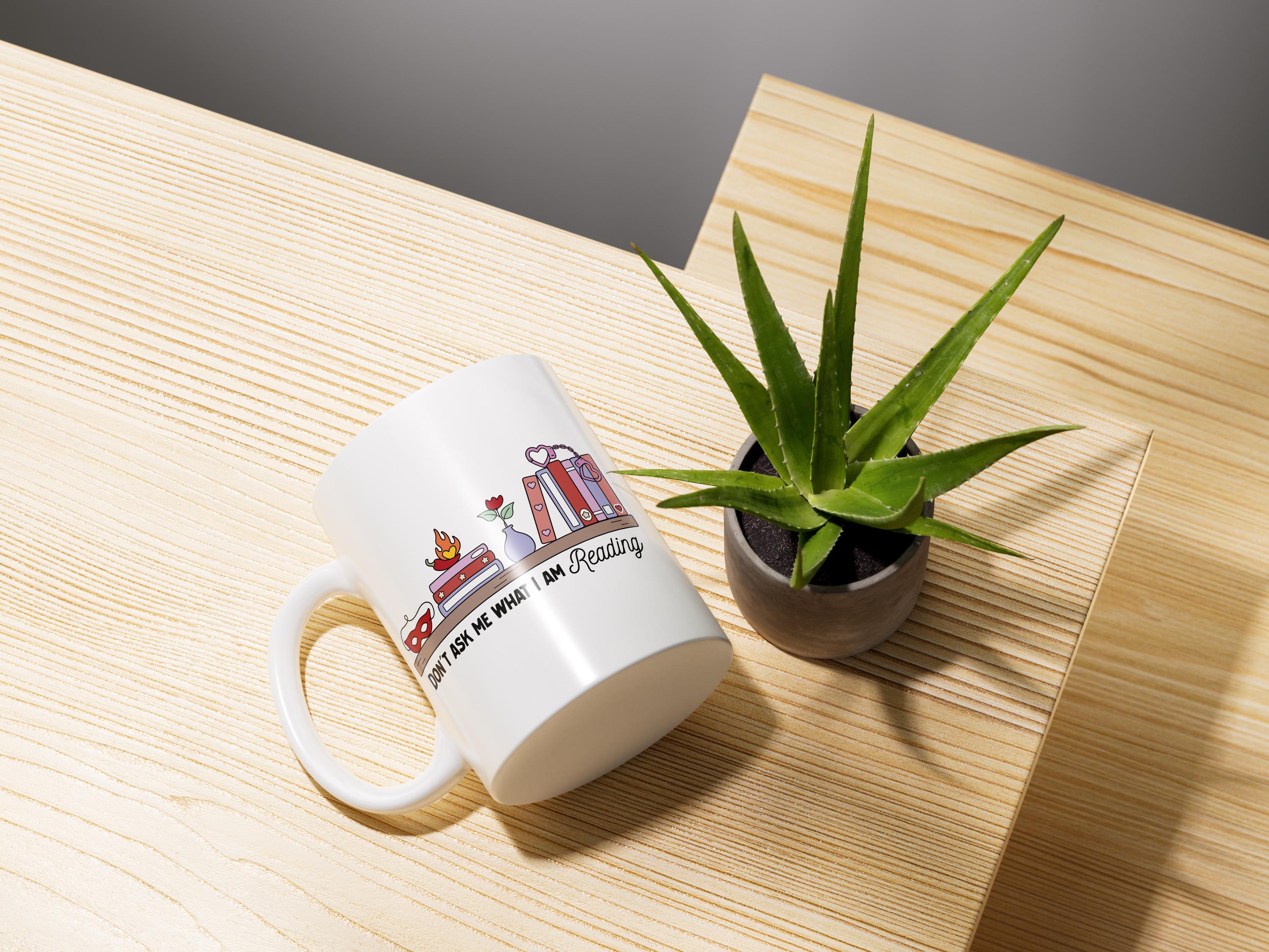 Dont Ask Me What I Am Reading PNG SVG, Trendy Cute Bookish Clipart ...