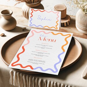 Restaurant Menu Card Template, Dinner Menu Printable, Restaurant Menu ...