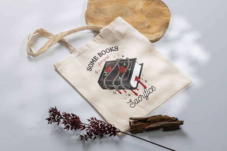BOOKS Demand Sacrifice PNG SVG, Cute Bookish Clipart, Designs for ...