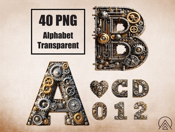 Mechanical Alphabet Mechanical Alphabet PNG Transparent Images Free