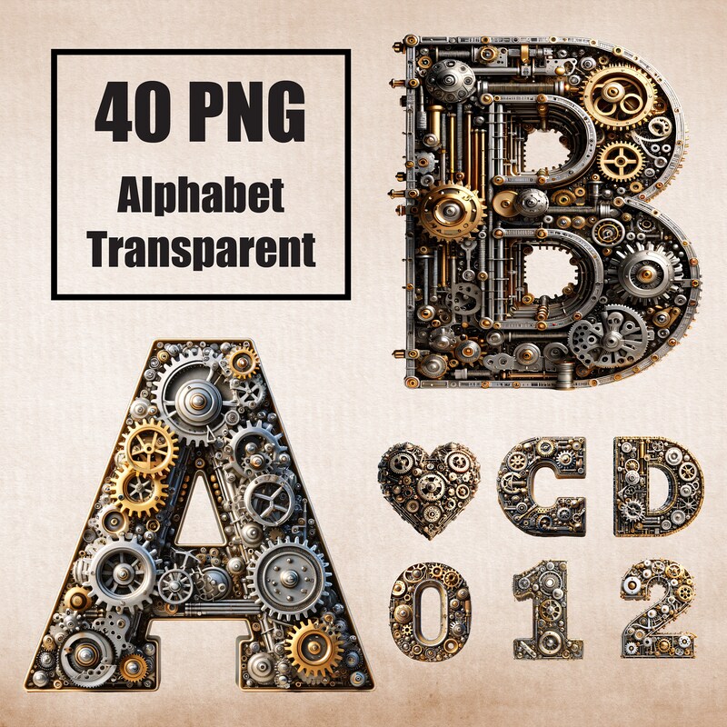 Industrial Letters - Etsy