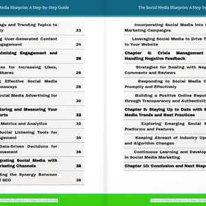 The Social Media Blueprint : Your Guide to Marketing Success - Etsy