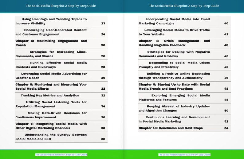 The Social Media Blueprint : Your Guide to Marketing Success - Etsy