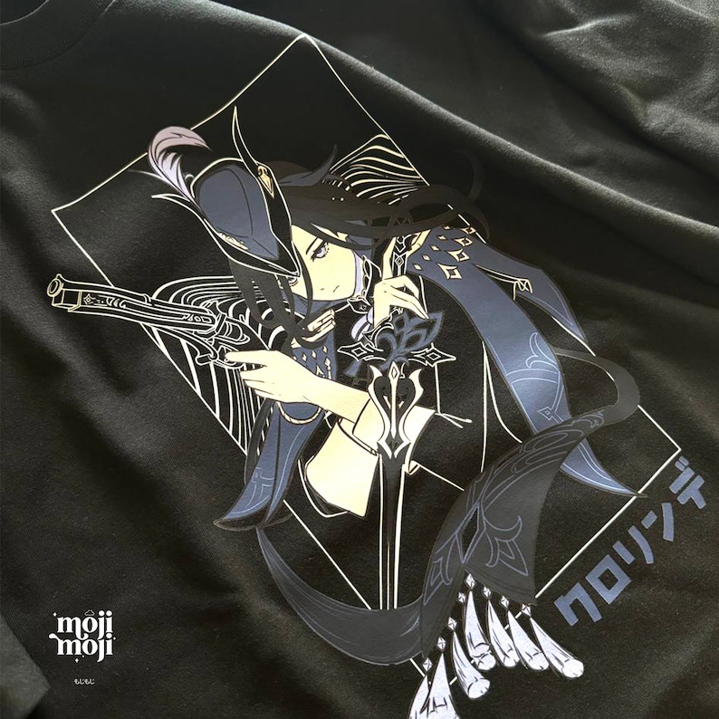 Genshin Impact CLORINDE Shirt, Genshin Clorinde T-shirt, Genshin Merch ...
