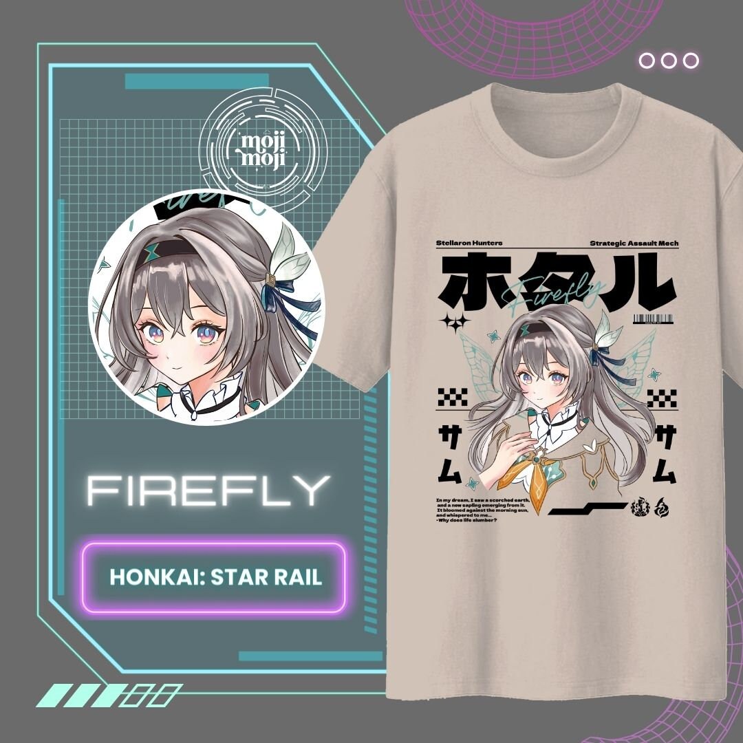 FIREFLY Honkai Star Rail Shirt Honkai: Star Rail T-shirt Firefly Merch ...