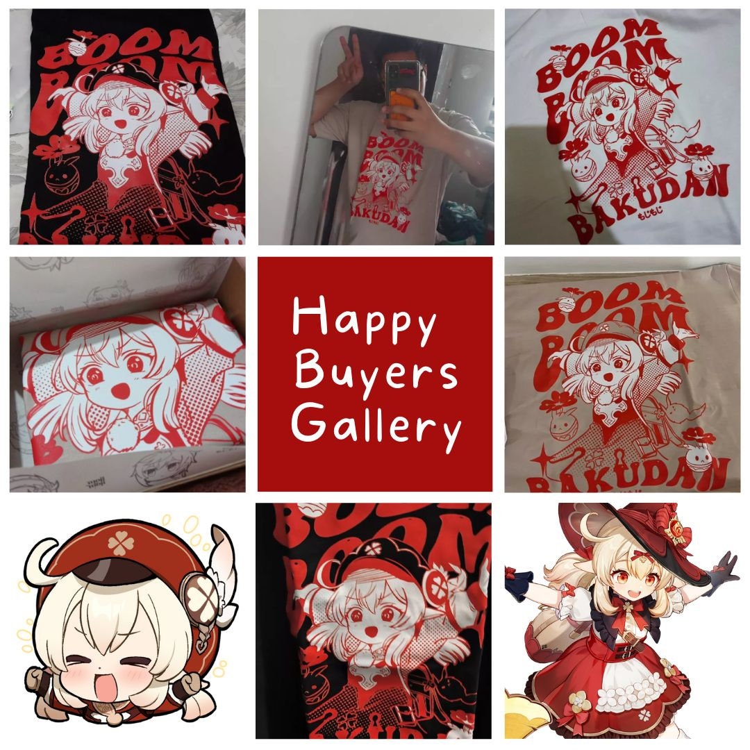 Genshin Impact Klee T-shirt, Genshin Klee Merch, Klee Shirt, Gamer ...