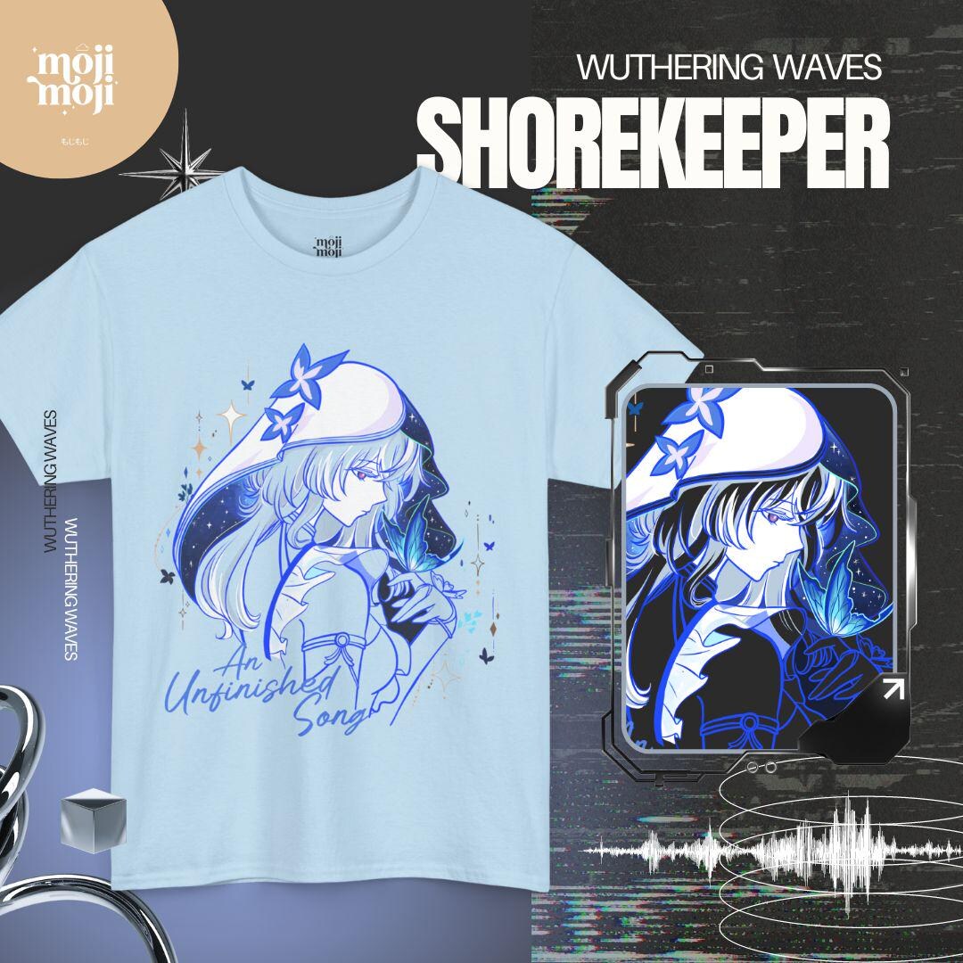Shorekeeper Wuthering Waves Shirt Fan Merch Wuthering Shorekeeper Merch ...