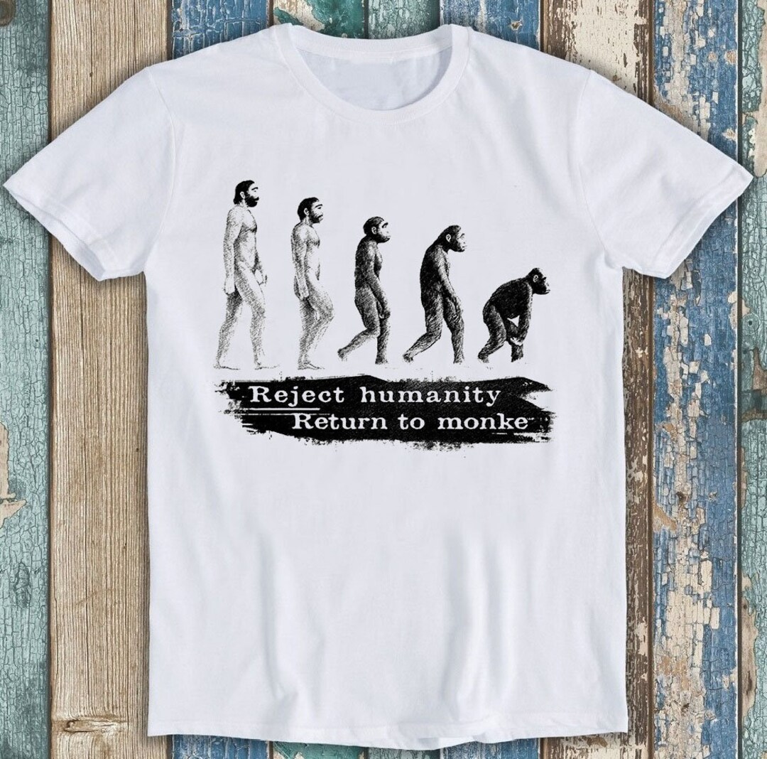 Reject Humanity Return to Monke Movie Limited Edition Best Seller Funny ...