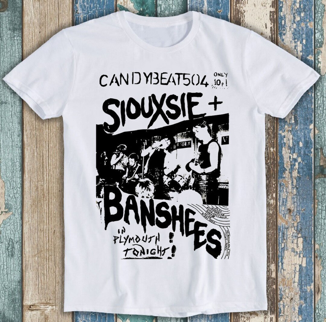 Siouxsie and the Banshees Candy Beat Poster Retro Gift Tee T Shirt ...