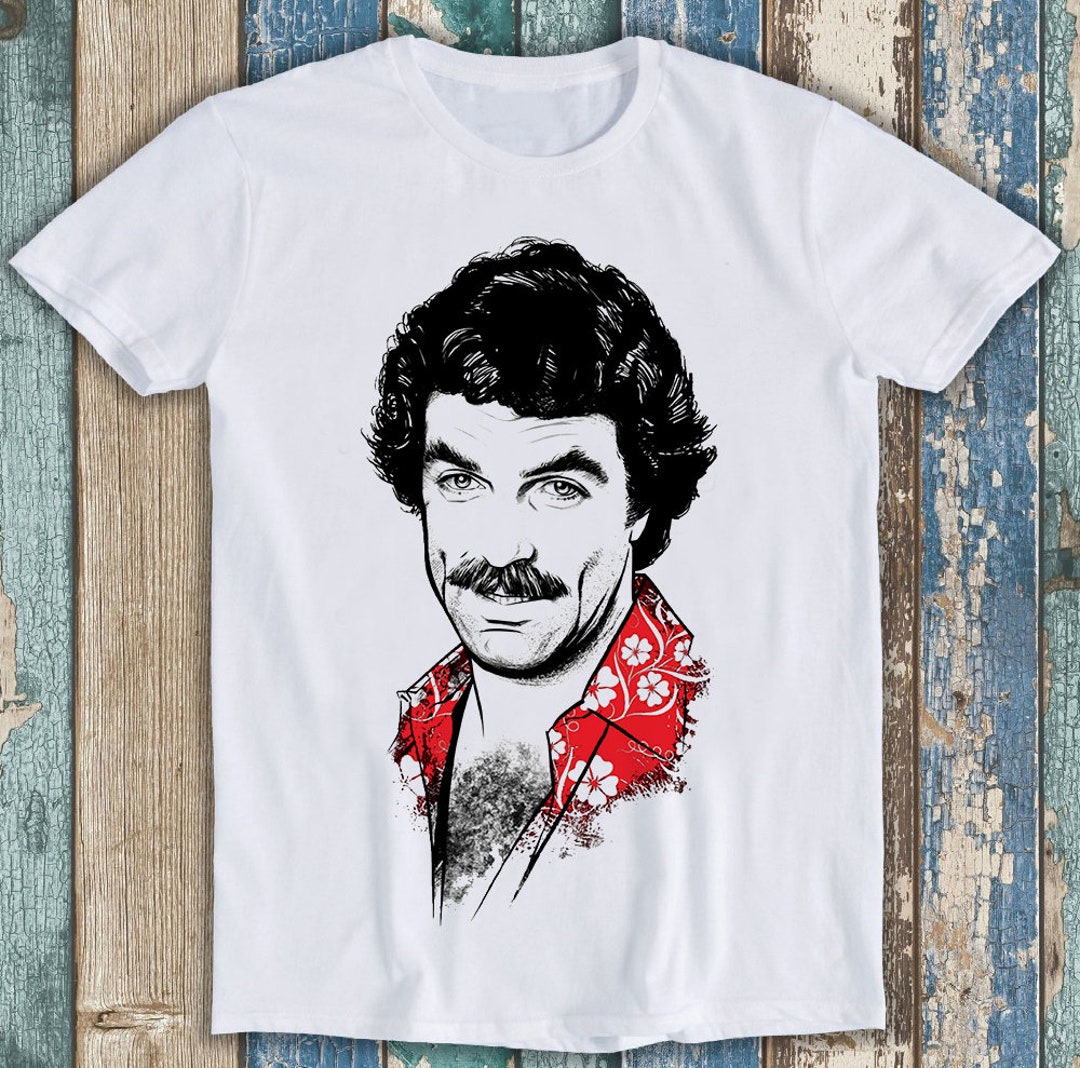 Magnum PI Tom Selleck Higgins Island Hoppers Hawaii 80s Best Seller ...