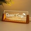 Custom LED Tooth Lamp for Graduation,personalized Dentist Night Light ...