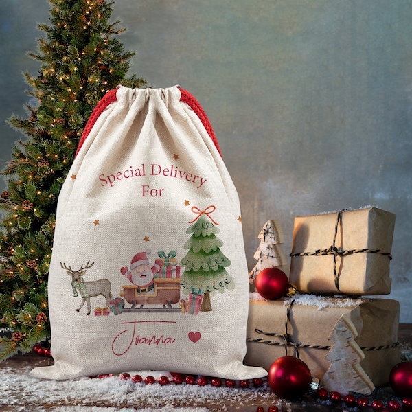 Personalized Santa Sack - Etsy