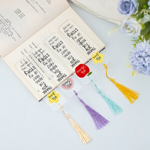 Teacher Appreciation Gift,custom Teacher Gifts,teacher Bookmark ...