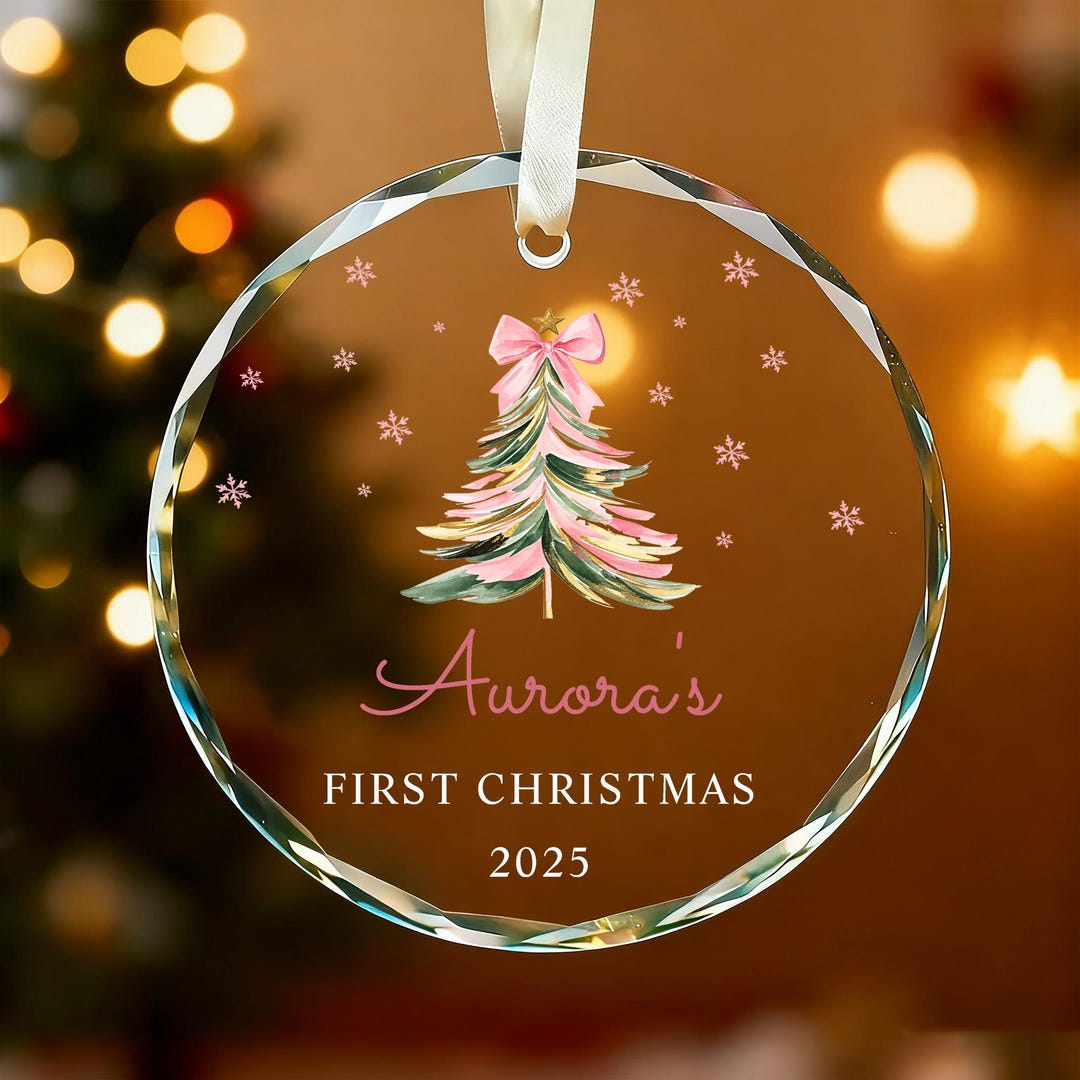 Baby's First Christmas Ornament,my First Christmas Ornament,coquette ...