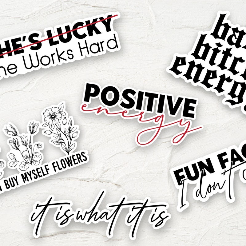 Sassy Stickers - Etsy